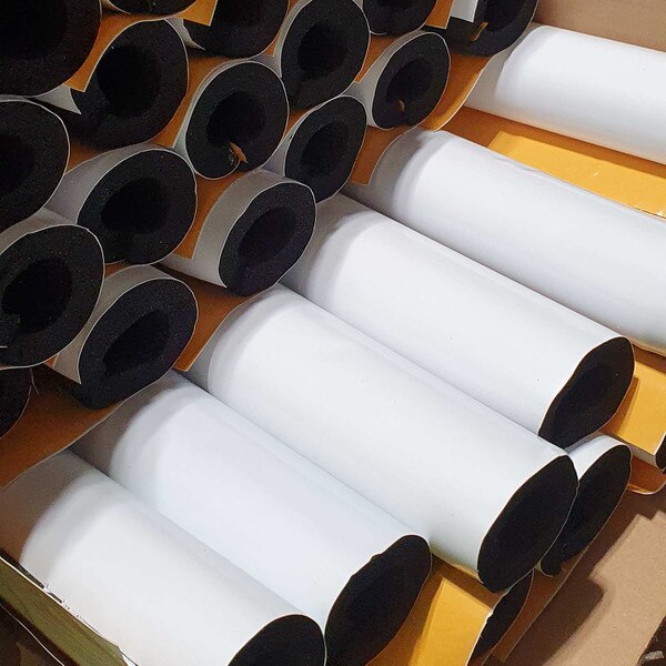 ISOPIPE TC Solar White 13mm Wall 42mm Bore 1m Length, Slit & Seal